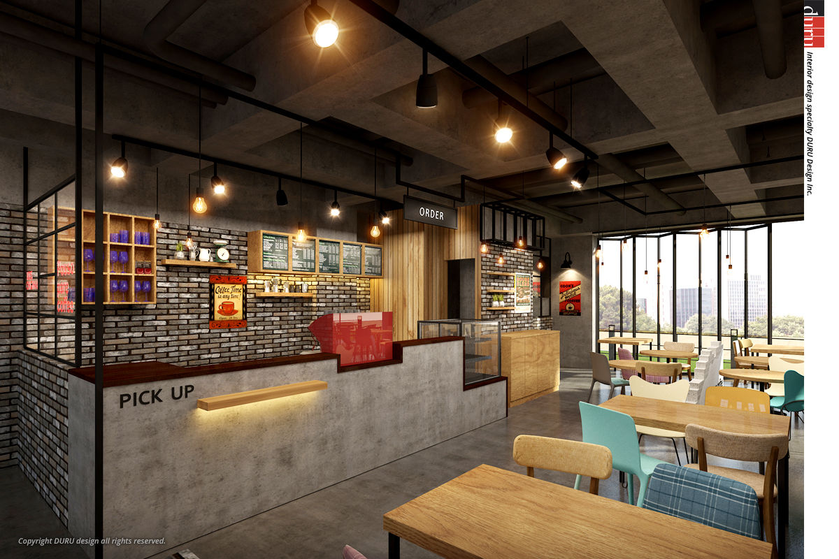 Cafe 안양 카페 인테리어 3d 주두루디자인종합건설