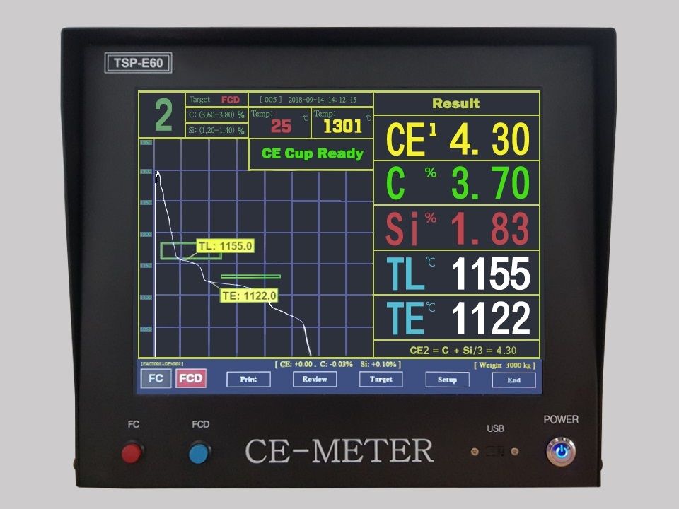 CE-METER(TSP-E60) : CE-CUP,열전대,TIP,CE-METER,침적식온도계,QC-CUP,에이론즈