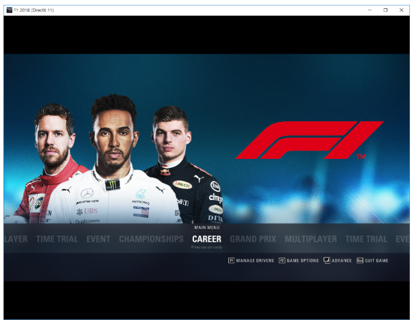 [PC, Console] F1 2018 : MotionHouse