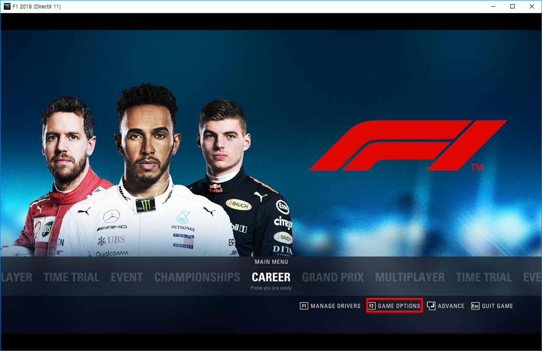 [Console] F1 2018 : MotionHouse