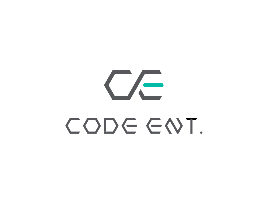 코드 엔터 CODE ENT.-엔터테이너, 공연, 기획 : 디자인스튜디오엠의 로고 포트폴리오