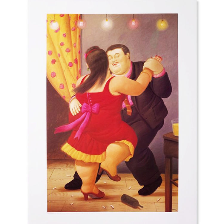 Fernando Botero_Dancers(액자포함) : COSLE