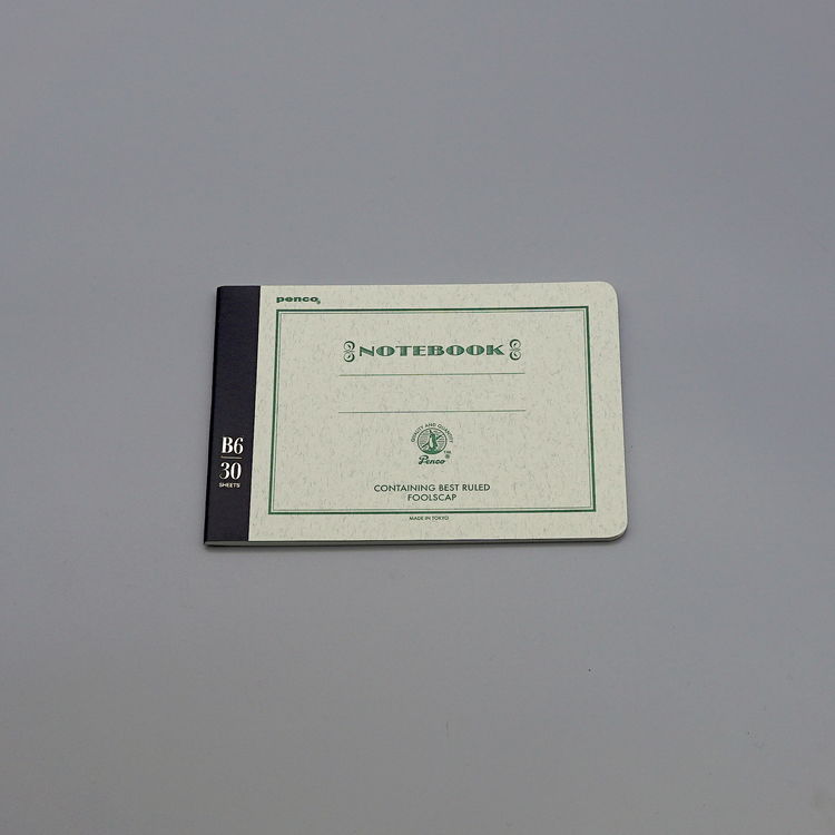 FOOLSCAP NOTEBOOK B6(GN)_Japan : kinder & gentler USA