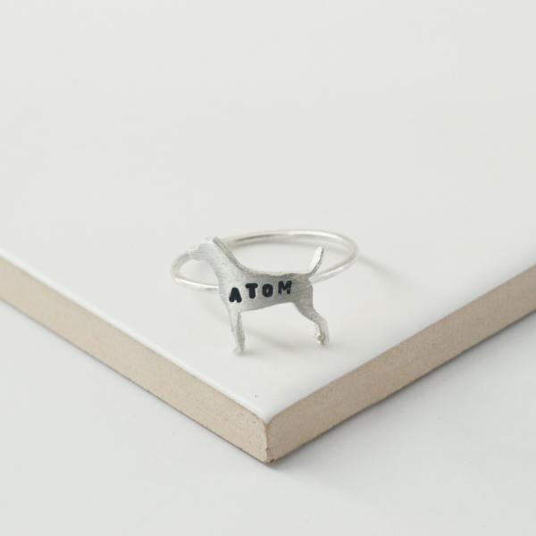 [Silhouette] Italian greyhound ring : Jiens