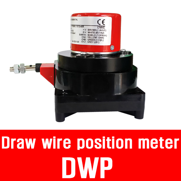 DWP-900 DWP-1800 DWP-3600 Draw wire Position meter 와이어포텐션 메타 가변저항 포텐션미터 ...