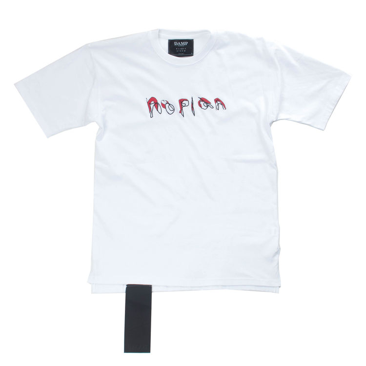 DAMP X YS BLENDED NO PLAN TEE_WHITE : 모티브-이펙트