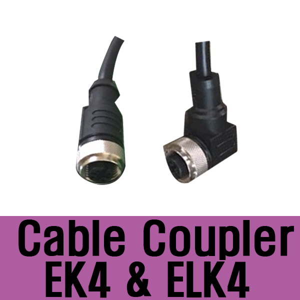 (EK4-3M M12 Connector, 4pin) (ELK4-3M M12 Connector) (M12 Connector, 4pin, Female) (M12 Coupler ...