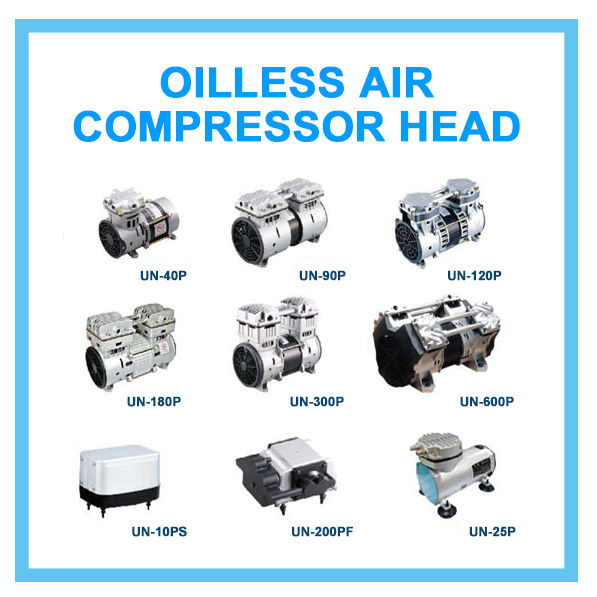 AC Oilless Air Compressor UN-20PF UN-25P UN-40P UN-90P UN-120P UN-180P ...