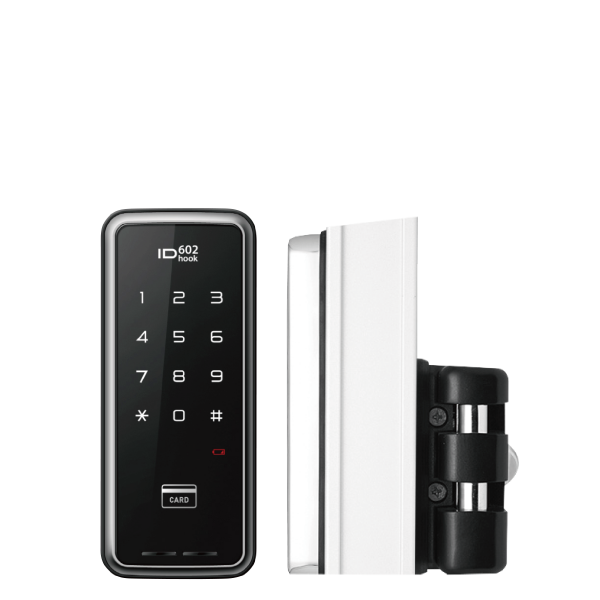 ID-602Bhook (Sliding door type Electronic Card password digital smart ...