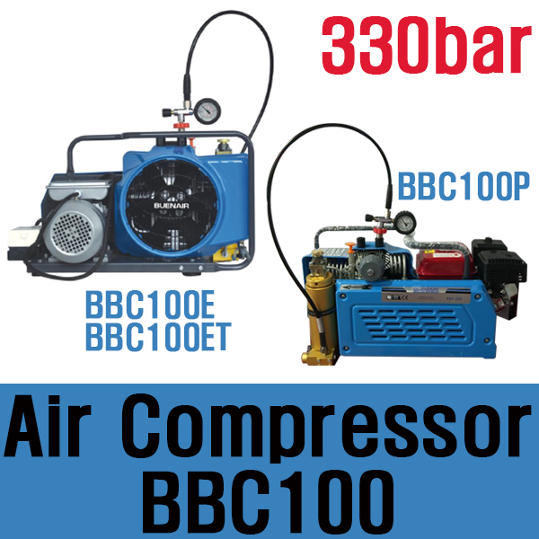 BBC100E(330bar) BBC100ET(330bar) BBC100P(330bar) High Pressure Air ...