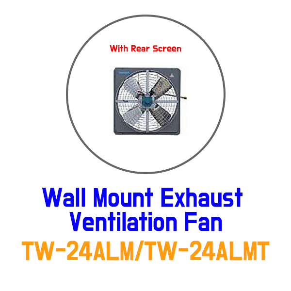 TW-24ALM TW-24ALMT (TW24ALM) TONSON Aluminum Wall Mount Exhaust ...
