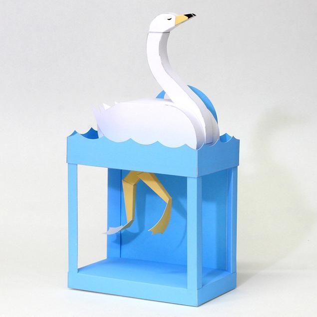 Moving Paper Craft — Behind The Scenes, automata, Printable PDF ...