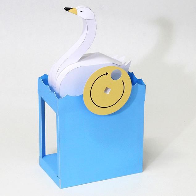 Moving Paper Craft — Behind The Scenes, automata, Printable PDF ...