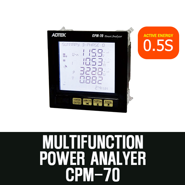 CPM-70 CPM-71 CPM-72 CPM-73 (CPM70) (CPM71) (CPM72) (CPM73) LCD Multifunction Power Analyer ...