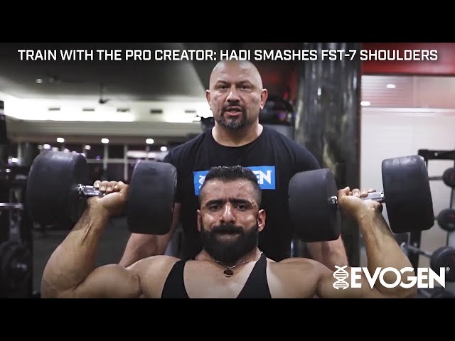 Hadi Choopan FST-7 Shoulders : 프로 훈련법 - 제로투히어로