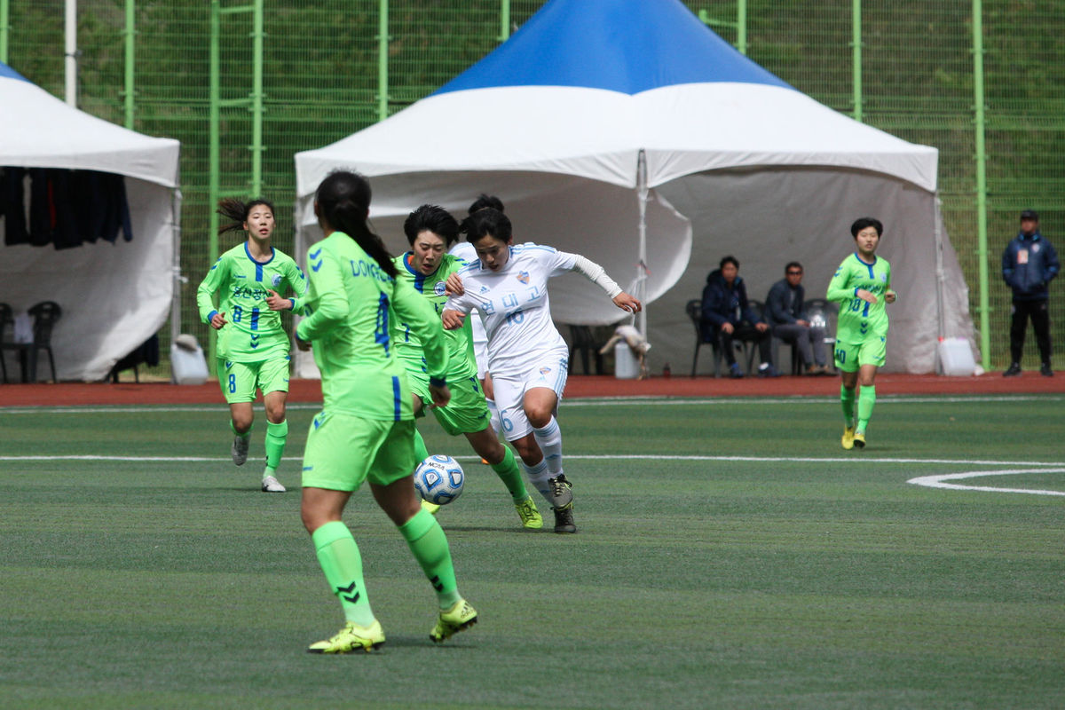 아리랑의 고장 정선 2016 춘계한국여자축구연맹전 고등부 결승전사진 : kwff