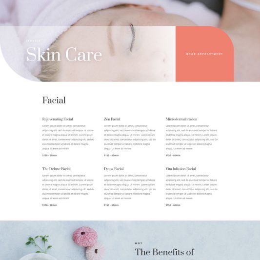 Spa / 네일샵 / 미용실 / 피부관리실 / 뷰티 서비스업 : Prosite - 프로를 위한 디지털 퍼블리싱 솔루션