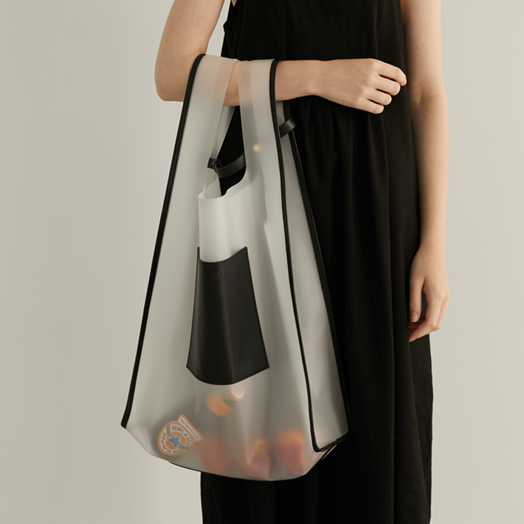 PLAIN WINDOW BAG_black : 앤드에잇 And08