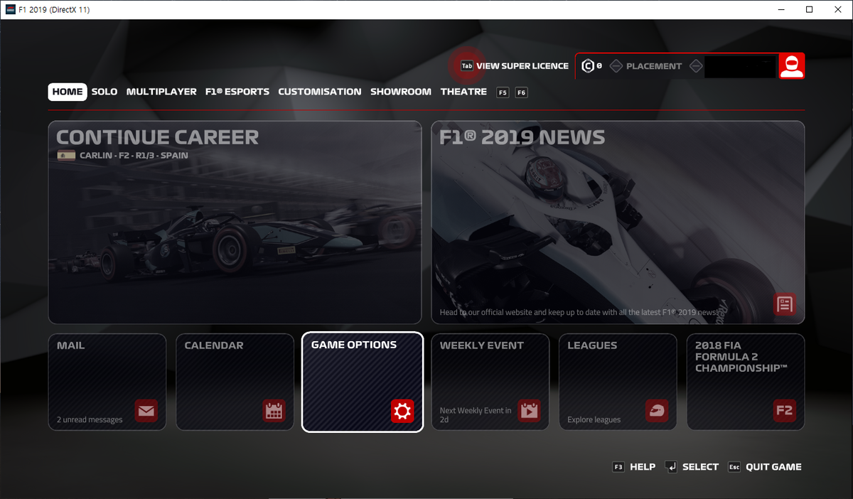 [PC, Console] F1 2019 : MotionHouse