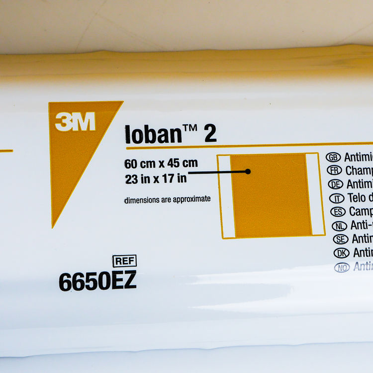 (3M)IOBAN(60*45) 6650 (통/10) : (주)백년가게국제의료기