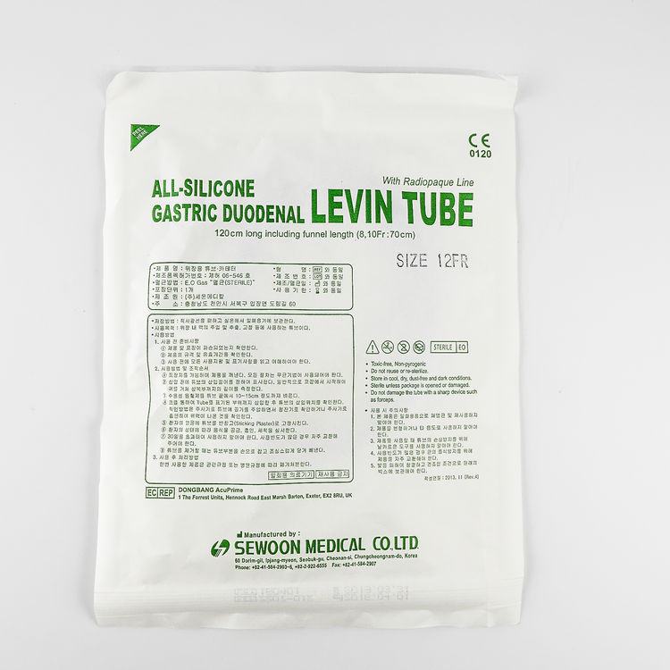 (세운)SILICONE LEVIN TUBE 12Fr(SW) : (주)백년가게국제의료기