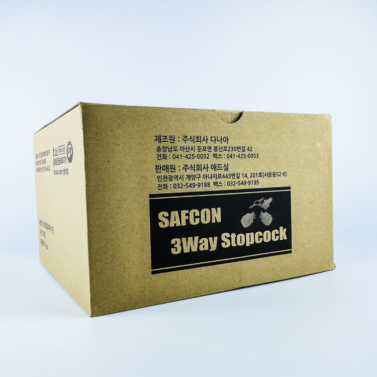 (SAFCON)3-WAY STOPCOCK 필터[BM0304VS](통/50) : (주)백년가게국제의료기