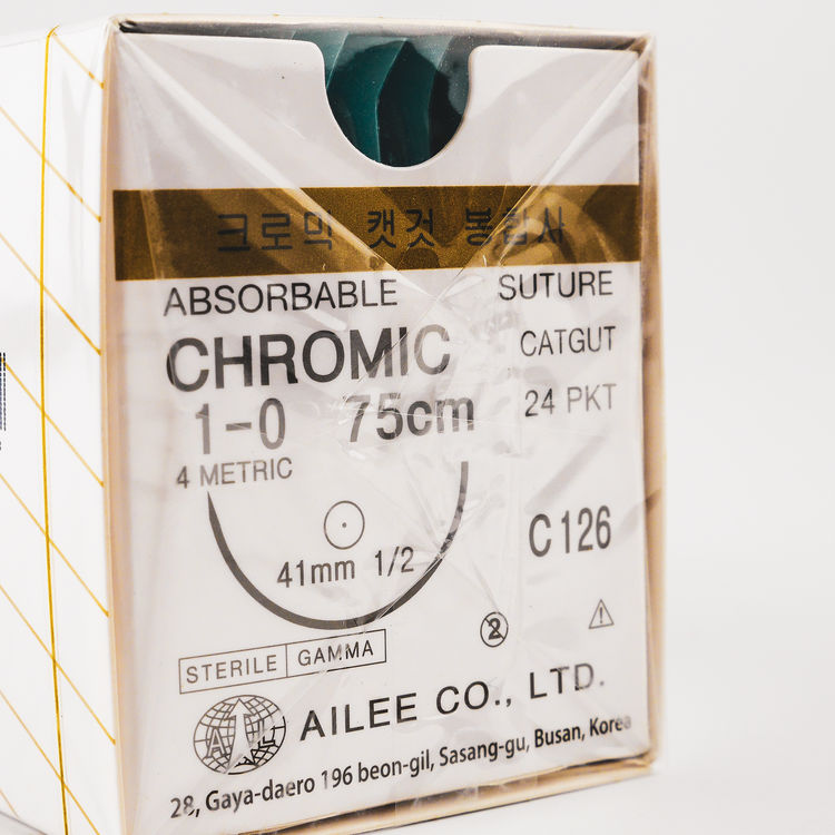 CHROMIC 1-0 C126 (1통24PKT) : (주)백년가게국제의료기