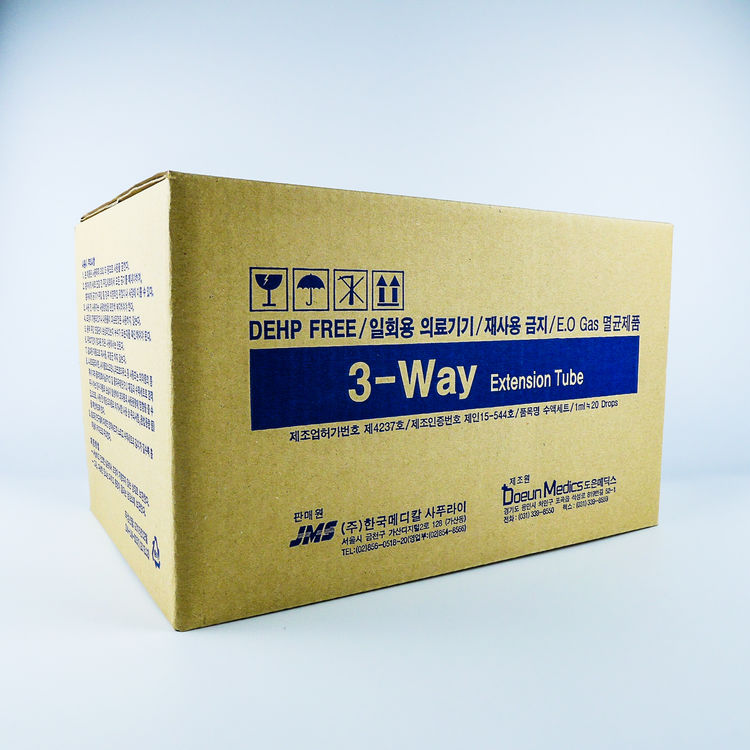 3-way extension 25cm (통/100) : (주)백년가게국제의료기
