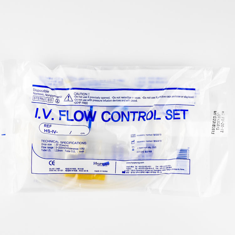 (협성)DOSI FLOW IV-20-1T(IV CONTROL SET)(통/20) : (주)백년가게국제의료기