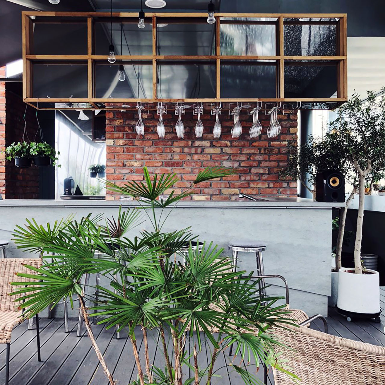 한남동 사유 루프탑 카페 | 다인디자인