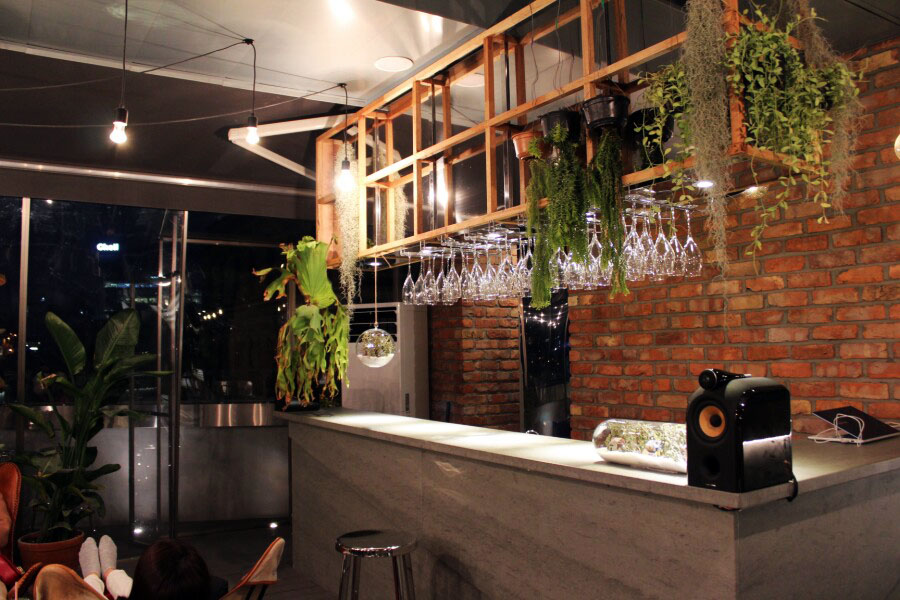 한남동 사유 루프탑 카페 | 다인디자인