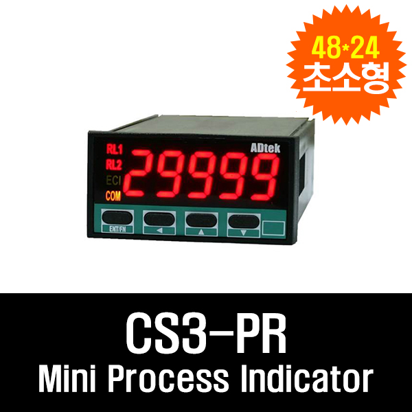 CS3-PR CS3PR ADTek Mini Process Indicator ADTek Mini Processcontroller ...