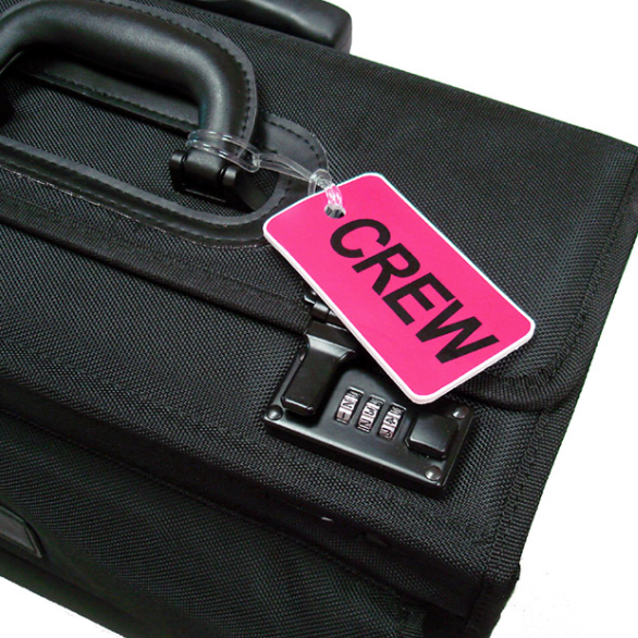 [Luso Aviation] Stainless Steel CREW Tag : 로드 투 에어