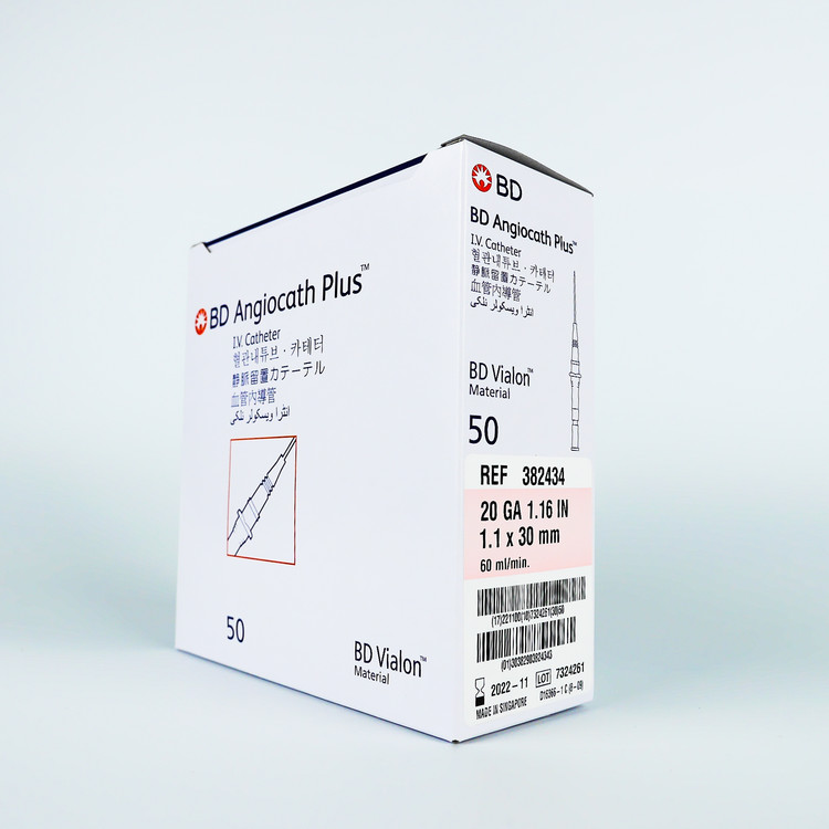 (BD)Angio cath plus 20G * 1.16" (통/50) : (주)백년가게국제의료기