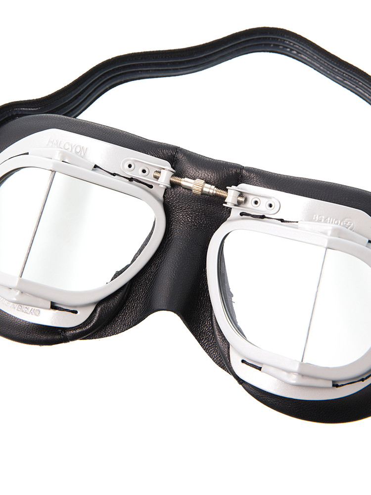 MARK 9 VINTAGE RACING GOGGLES - BLACK : HIDE/AND/RIDE