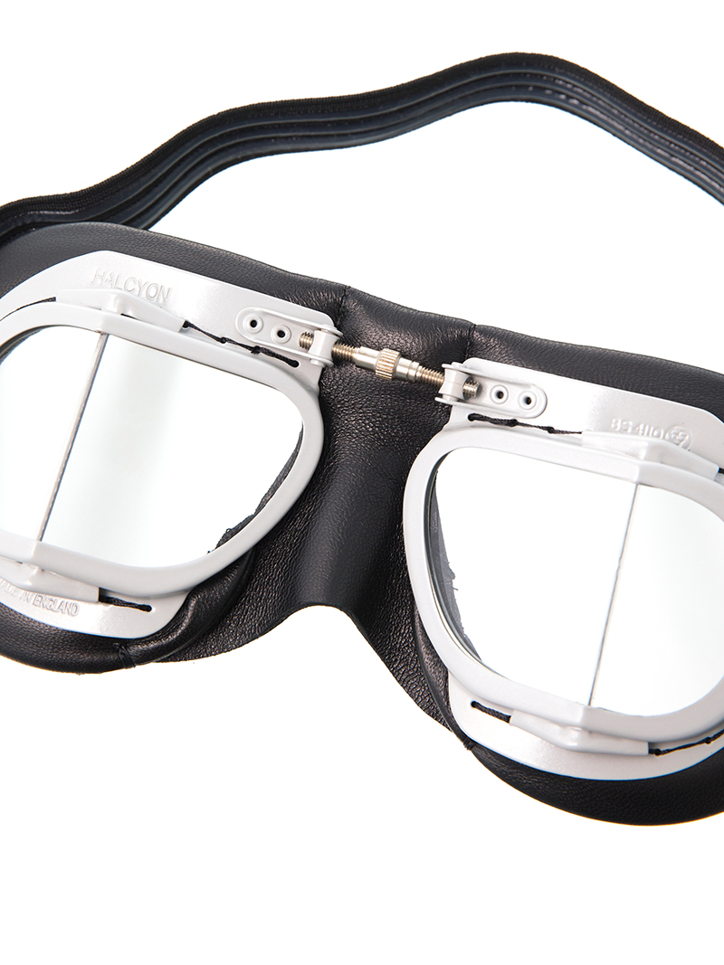 MARK 9 VINTAGE RACING GOGGLES - BLACK : HIDE/AND/RIDE