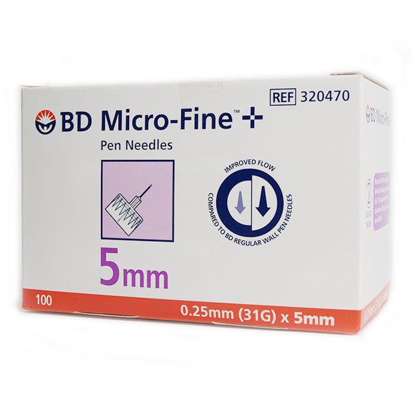 BD 5mm 펜니들 1박스(100개) : hangsso