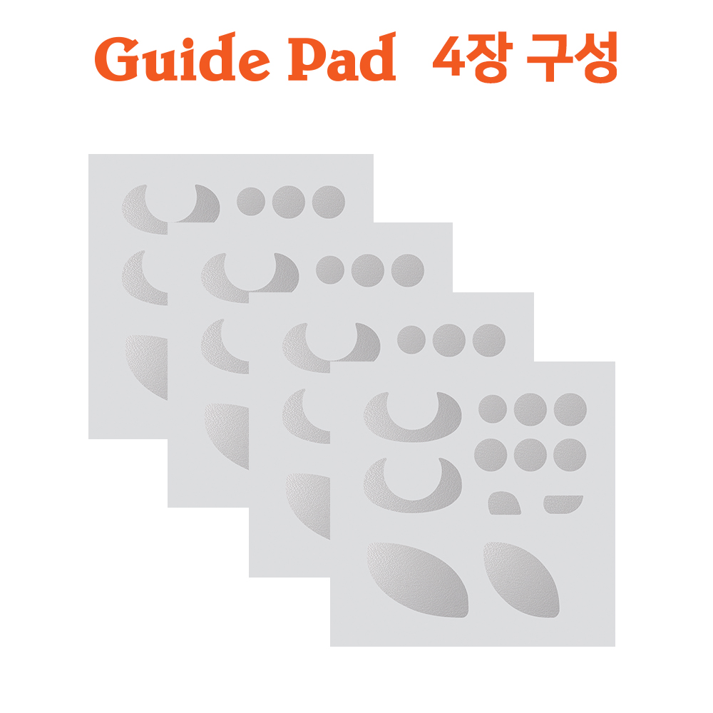 플룻 가이드패드 Guide Pad 플룻운지법 플루트운지법 레슨 학원 연주 수리 배우기 독학 연습용 플리플리 Fleeflee