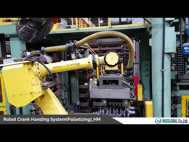 Robot Crank Handing SystemPalletizing HM : 아이엔지글로벌(주)