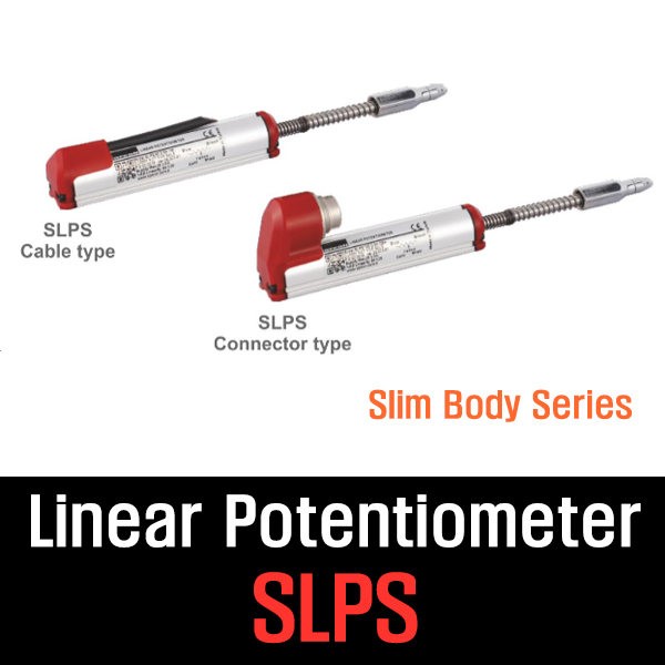 SLPS-25 SLPS-50 SLPS-75 SLPS-100 spring return Linear Position Meter ...