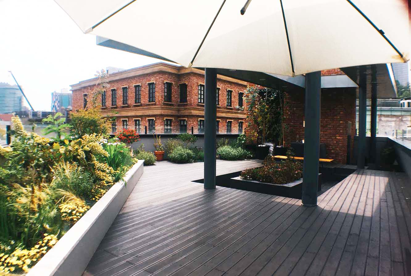 한남동 사유 루프탑 카페 | 다인디자인