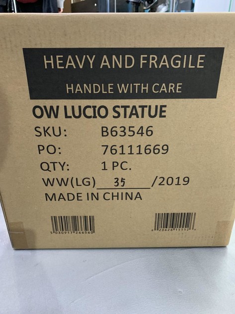 #108 게임피규어관 BLIZZARD _ Overwatch - LUCIO STATUE(오버워치)1점 전시 : 피규어뮤지엄제주 ...