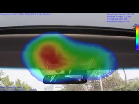 Car BSR Noise Detection : Acoustic Imaging Camera for Sound Detection ...