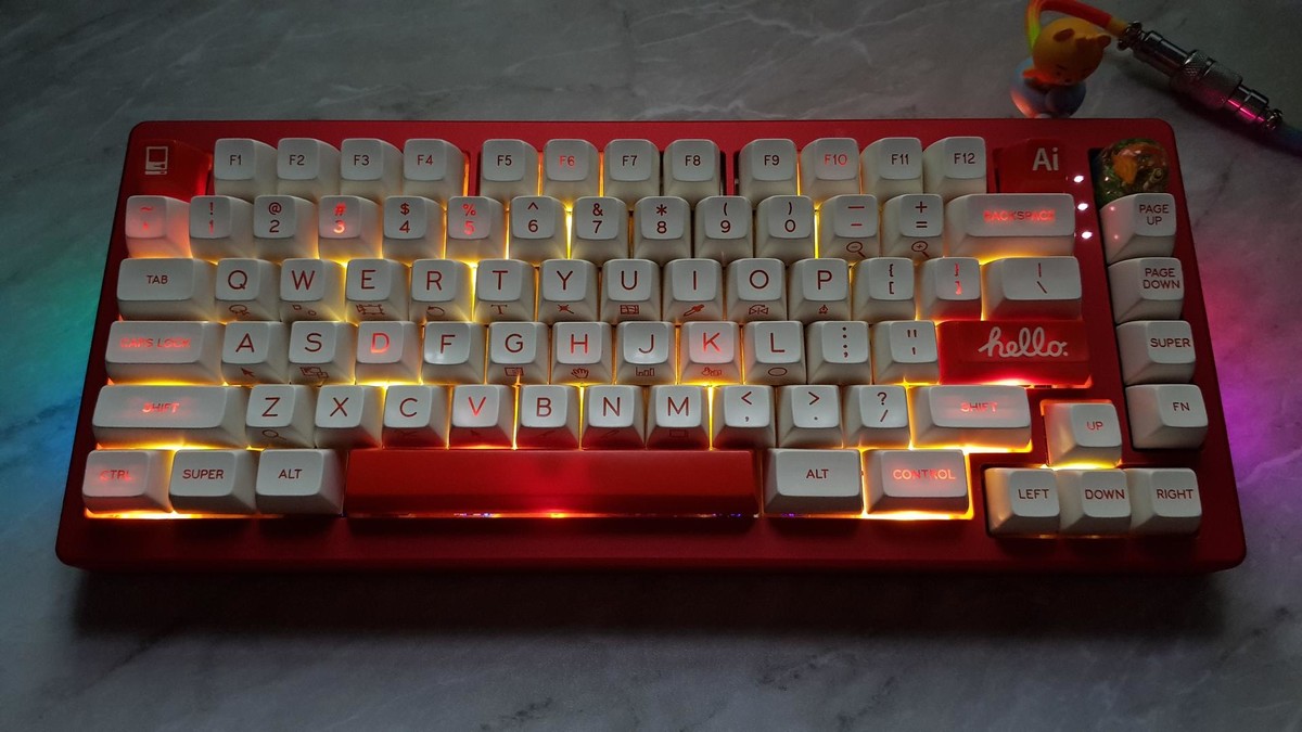 TX75 v2 RED : TX Keyboard