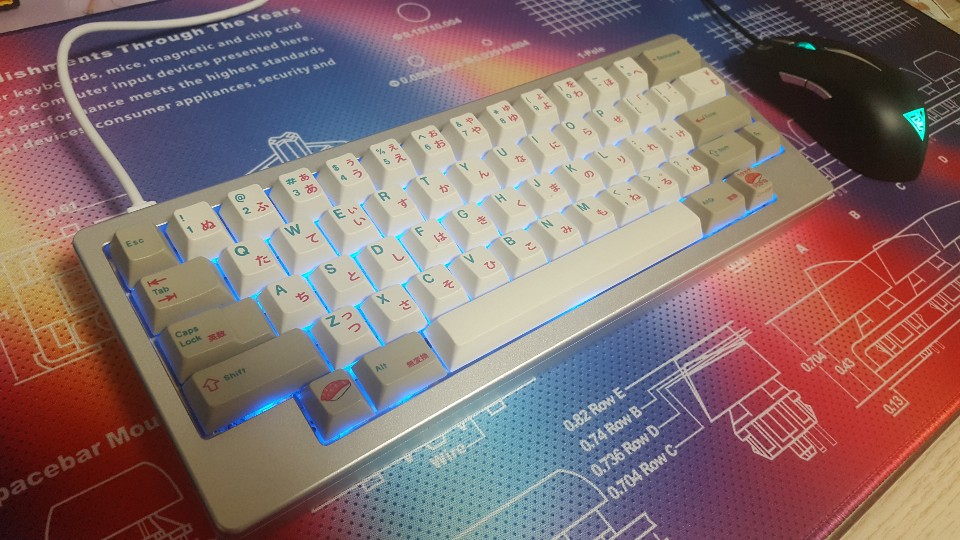 Tx60 V1 Silver : TX Keyboard