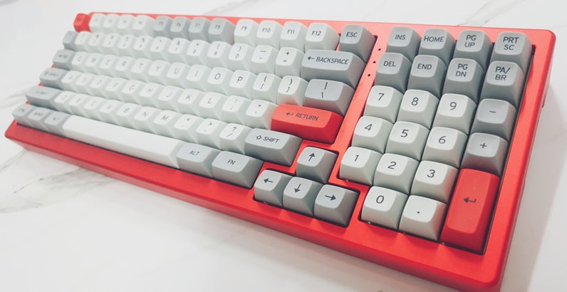 TX CP V2 Red + Dev/tty : TX Keyboard