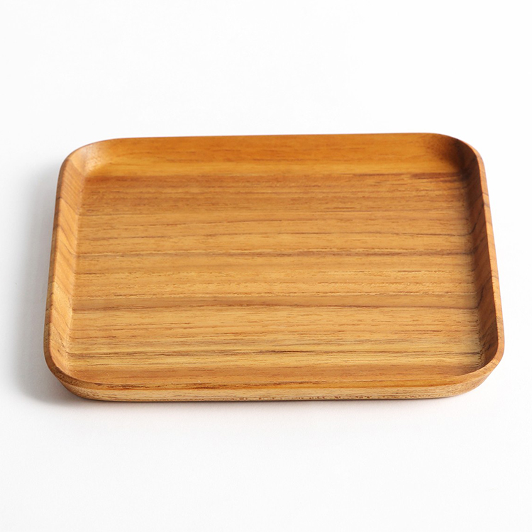 Chaba Tree Blanche ถาดเหลี่ยม S (ไม้สัก) : นิโกะ นิโกะ มาร์เก็ต/ตัวแทน ...