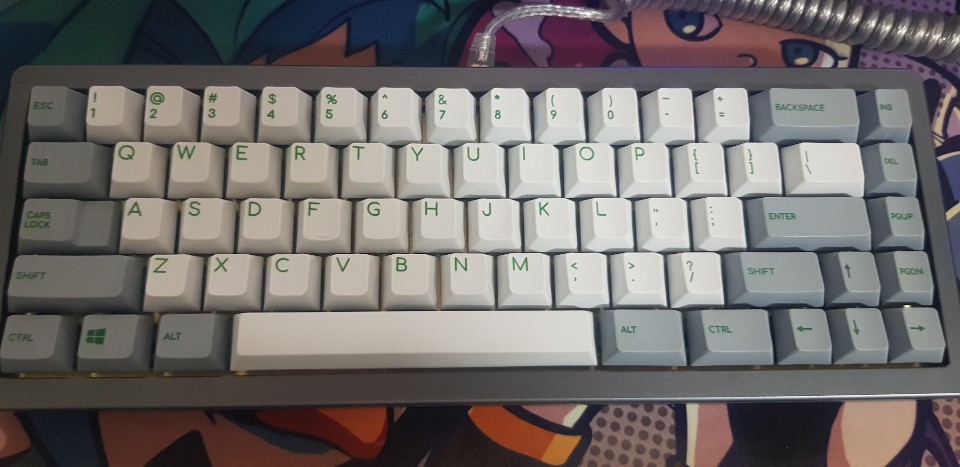 첫 커스텀 키보드로 입문했던 tx65v1 gray 입니다! : TX Keyboard