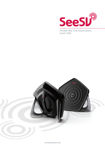 Sound Camera SeeSV-S205 Brochure : SM Instruments