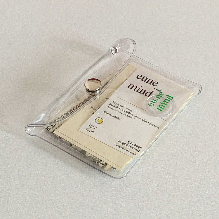 eune mind clear card wallet : eunemind